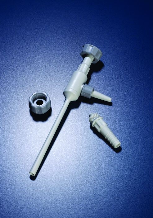 Trompe a vide PP sans manometre raccord a olive. - Verrerie Villeurbannaise